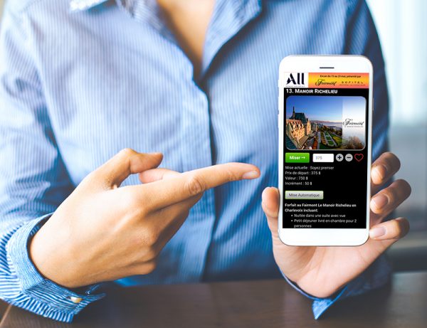 ENCAN EN LIGNE – encan au Québec et encan silencieux